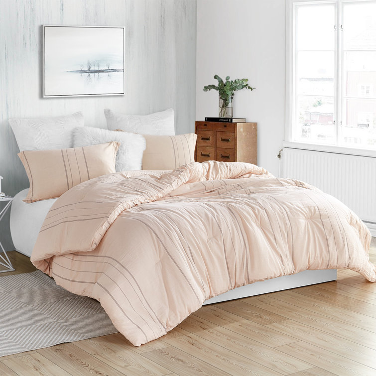 Peach comforter store